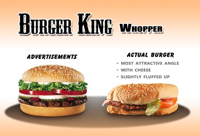 Unfinished Comparison Advertising Examples