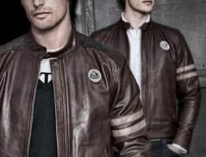 Lotus Originals Heritage Racing Leather Jacket