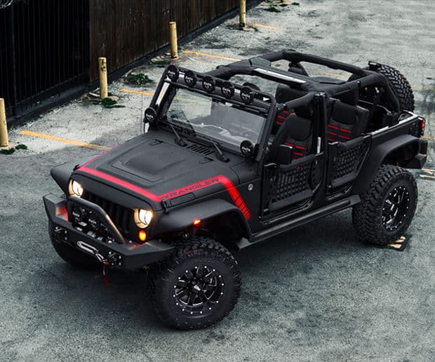 Starwood Motors El Diablo: Custom Jeep Wrangler - Unfinished ...