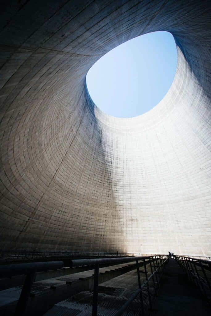A Drone's Eye Views Of The Abandoned Satstop Nuclear Plant