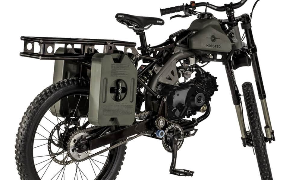 Motoped Survival Bike: Escaping The Zombie Apocalypse Just Got A Little ...