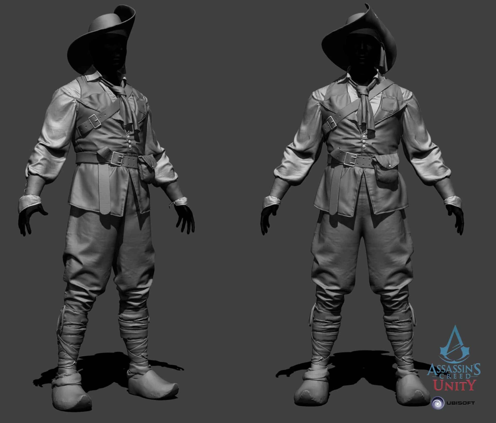 Assassin's Creed: Unity -- Character Renders By Senior Character Artist ...