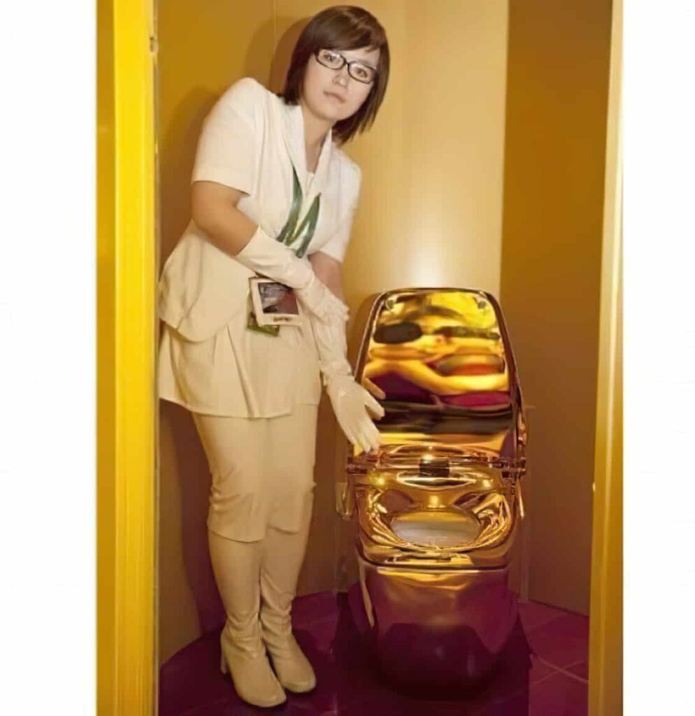 Poop Like A King - Gold Plated Toilet Unveiled