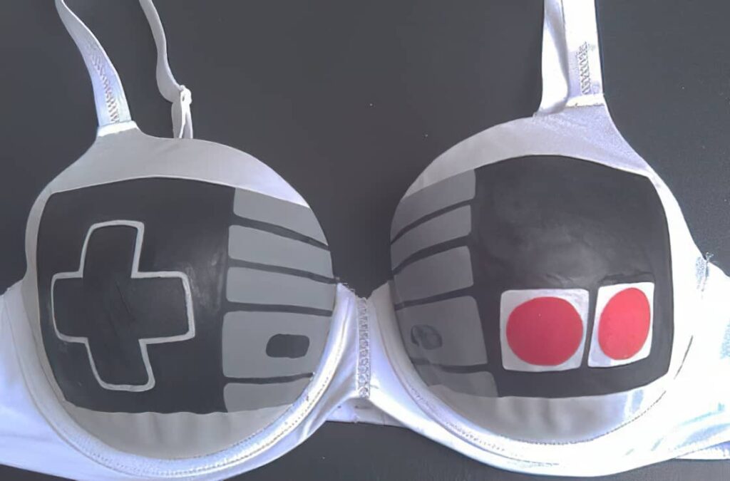 Video Game Bras: Sexy Underwear For Geeky Ladies