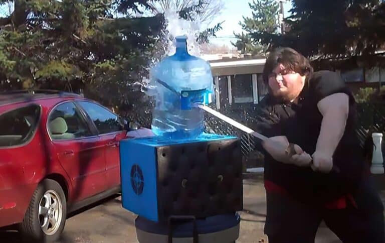 Fat Guy With Katana - Bottles Beware! Will Keith, Destroyer Of Recyclables