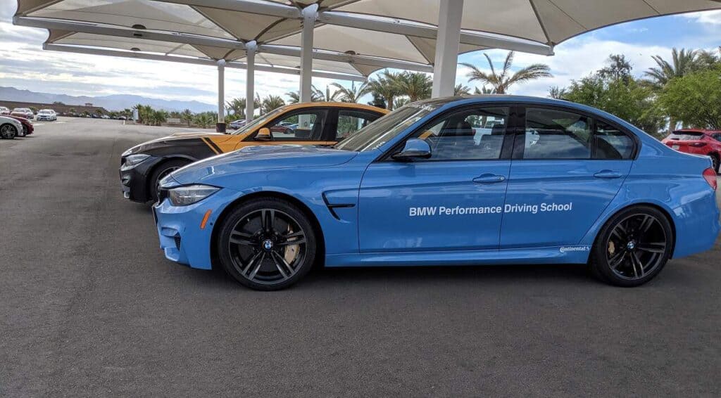 The Cars At The BMW Performance Driving School