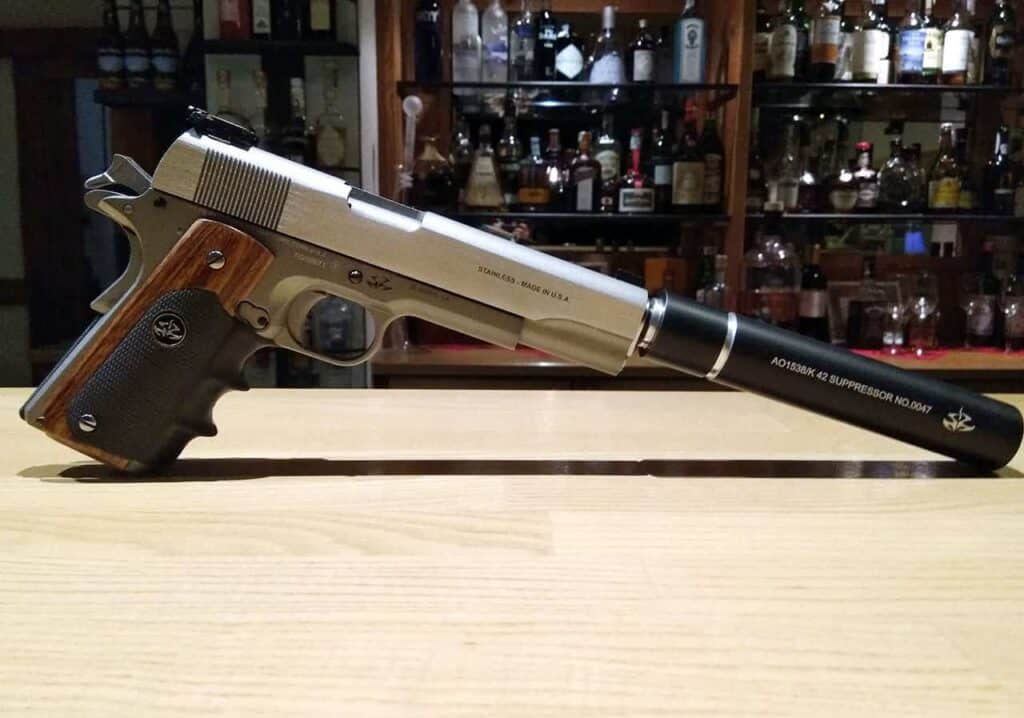 Someone Made Agent 47's Silverballer .45ACP Handgun From Hitman