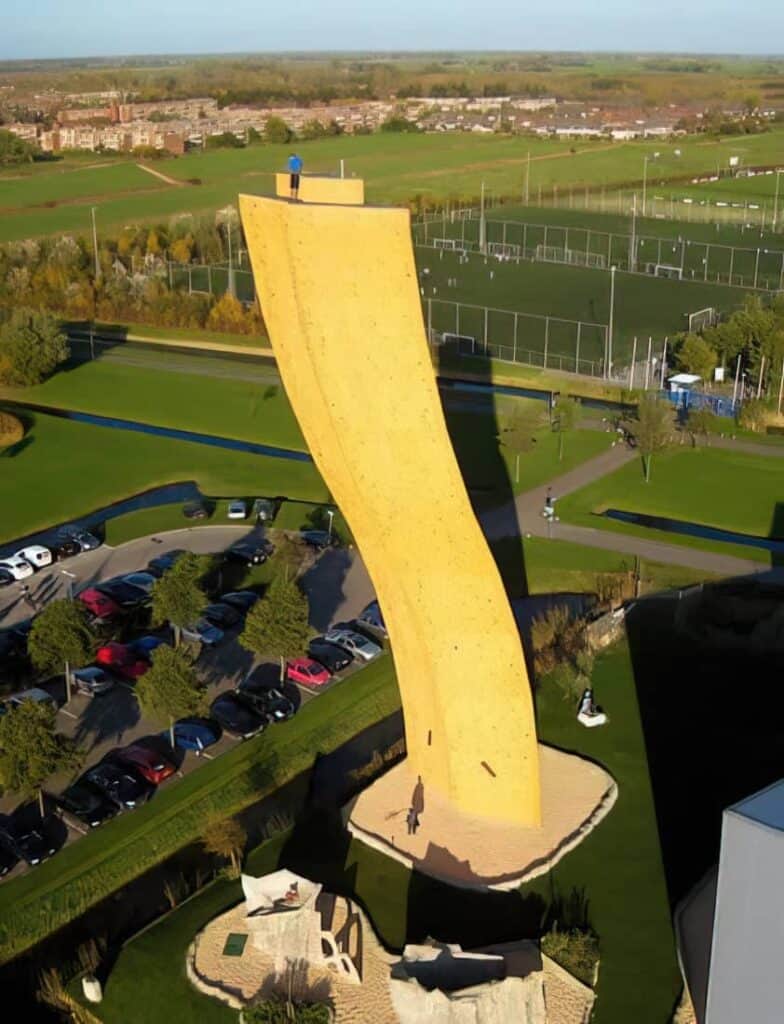 Excalibur - The Tallest Climbing Wall In The World - Unfinished Man