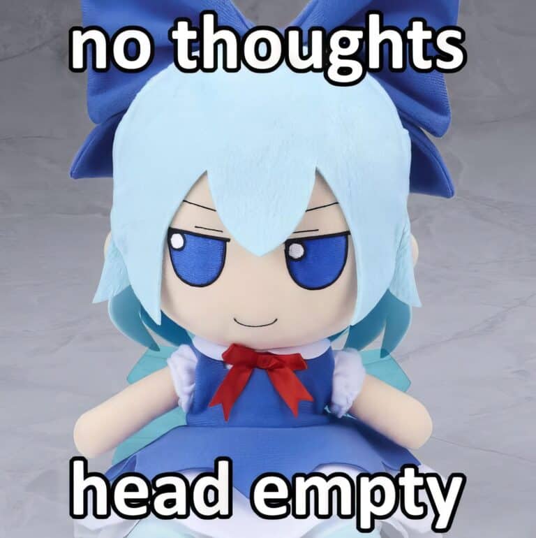 No Thoughts Head Empty Meme: What Does It Mean?