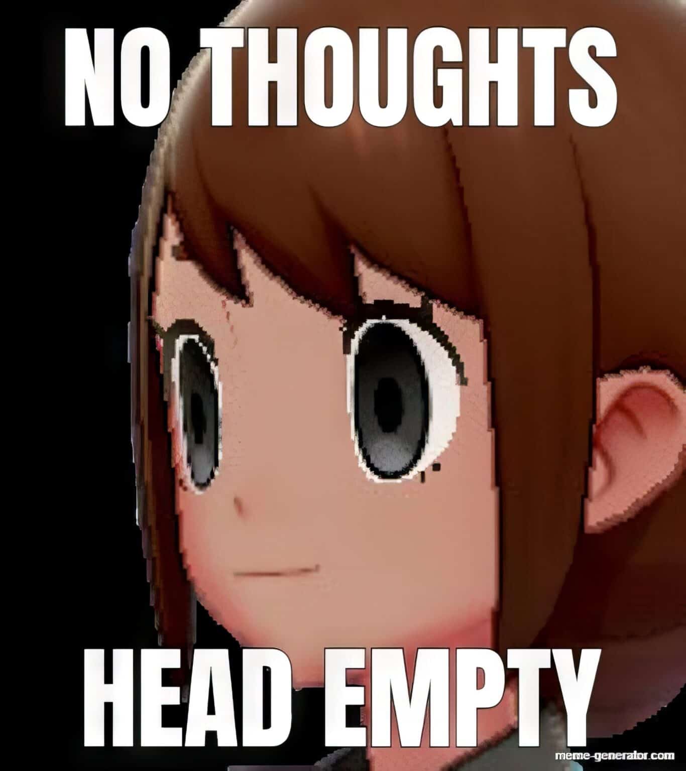 No Thoughts Head Empty Meme: What Does It Mean?