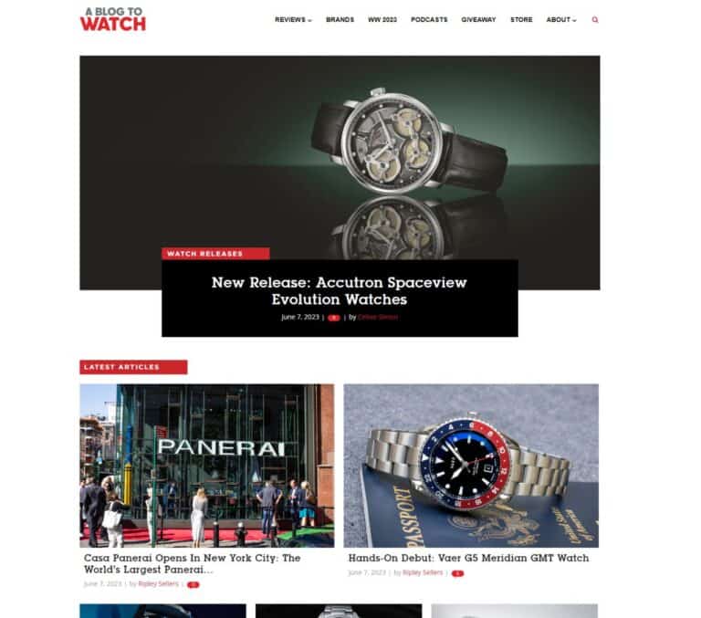 The 18 Best Watch Blogs For Watch Enthusiasts And Collectors In 2026