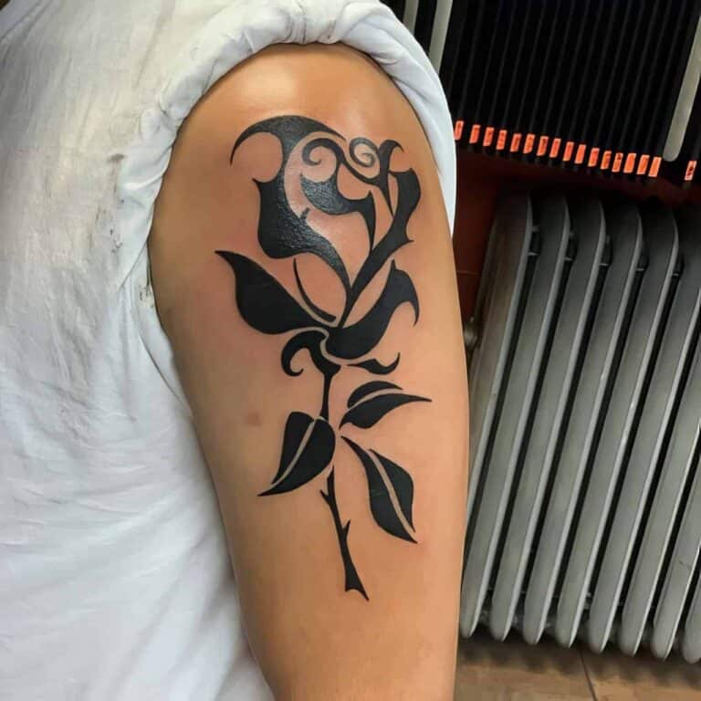 38 Bold And Masculine Rose Tattoo Designs For Men To Express Their Style