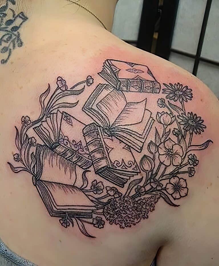 Discover The Best Book Lover Tattoo Ideas For Literature Enthusiasts