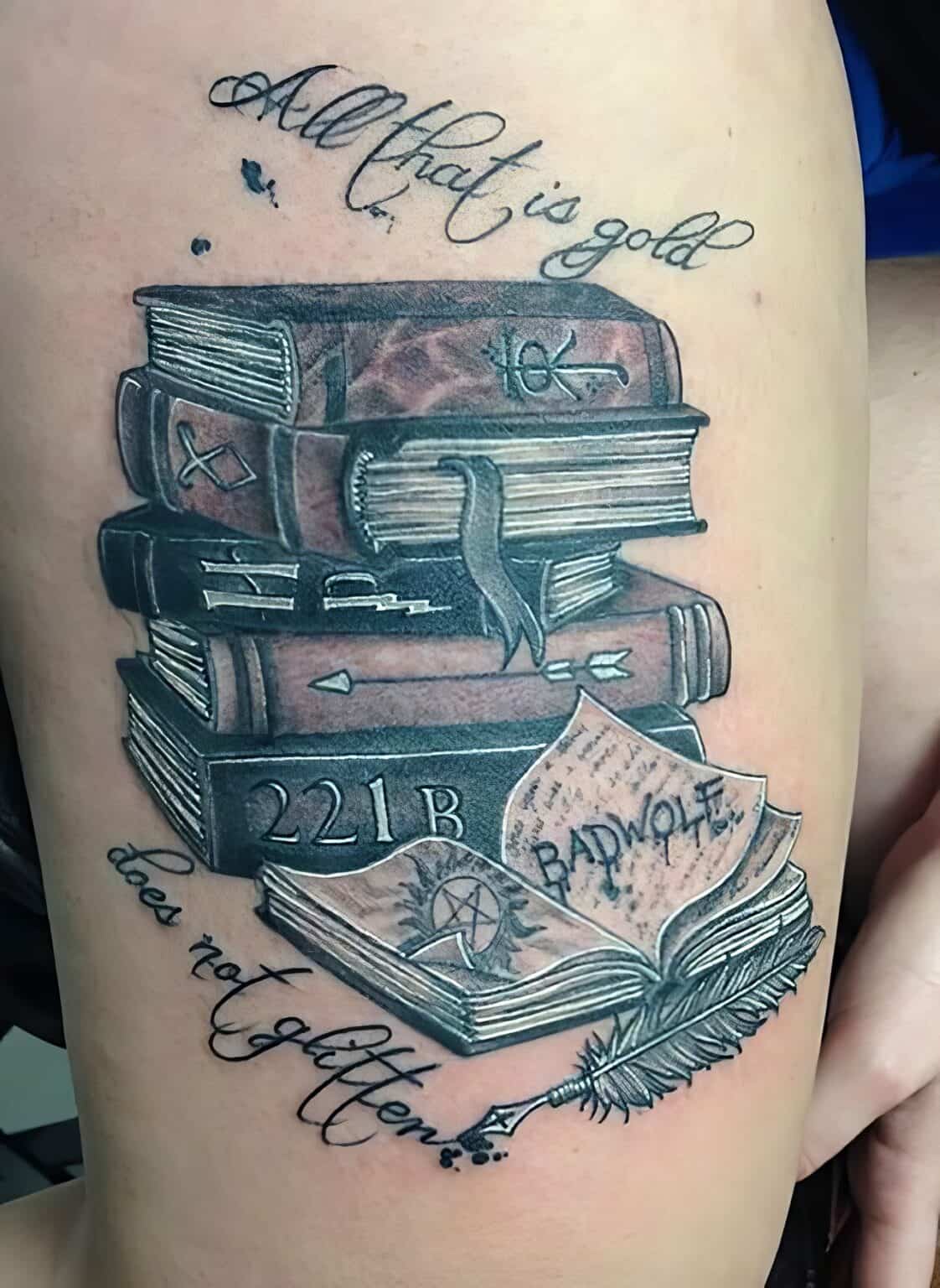 Discover The Best Book Lover Tattoo Ideas For Literature Enthusiasts