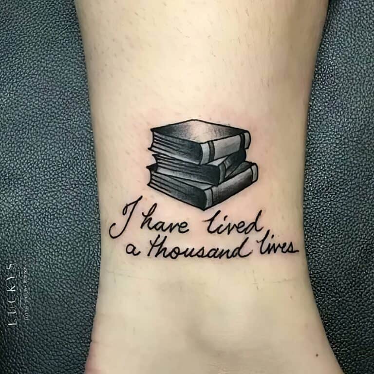 Discover The Best Book Lover Tattoo Ideas For Literature Enthusiasts