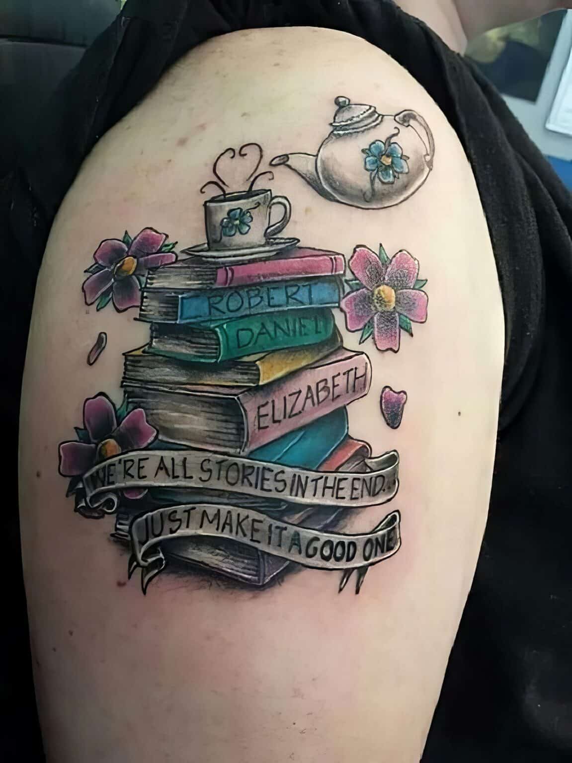 Discover The Best Book Lover Tattoo Ideas For Literature Enthusiasts