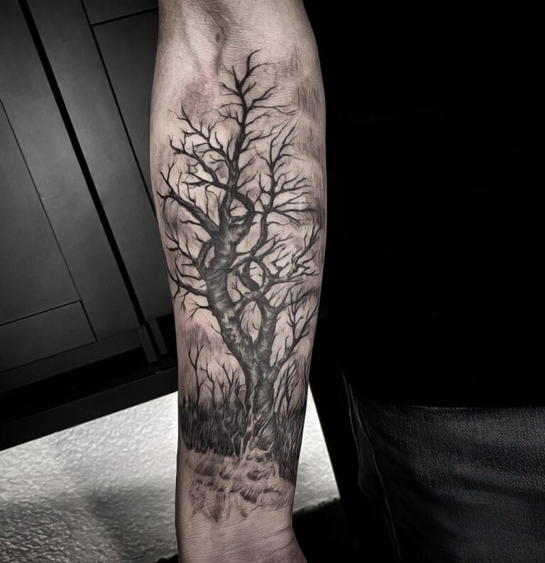 The Ultimate Guide To Tree Tattoos For Men: Meaning, Symbolism, And ...