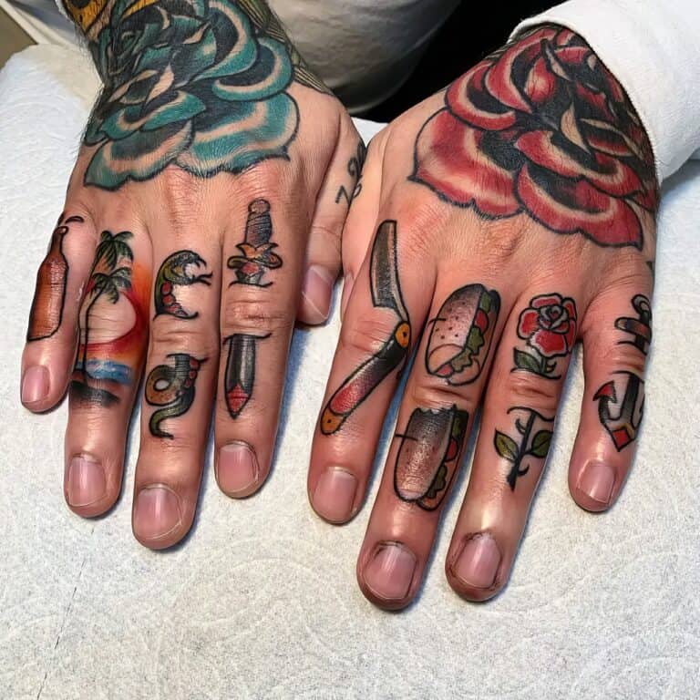 Knuckle Tattoo Ideas: 66 Inspiring Designs For Bold Finger Ink