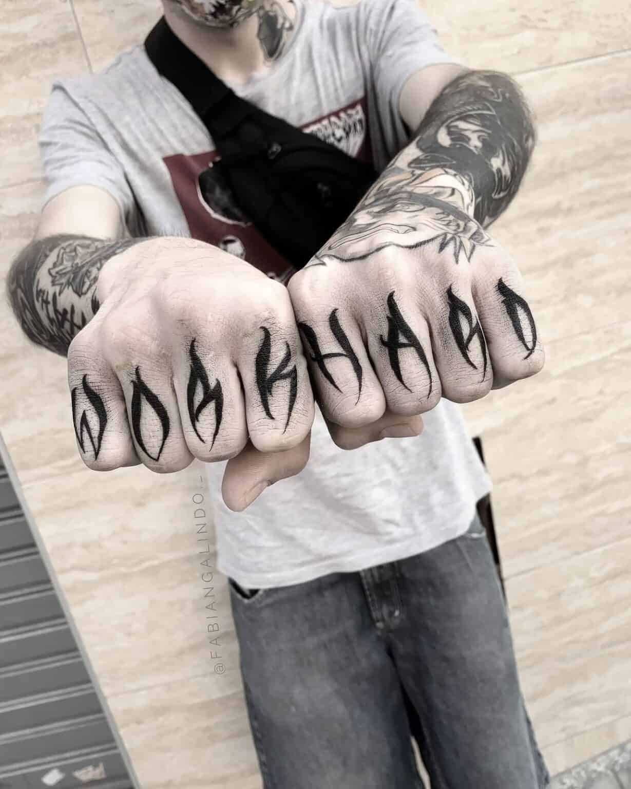 Knuckle Tattoo Ideas: 66 Inspiring Designs For Bold Finger Ink