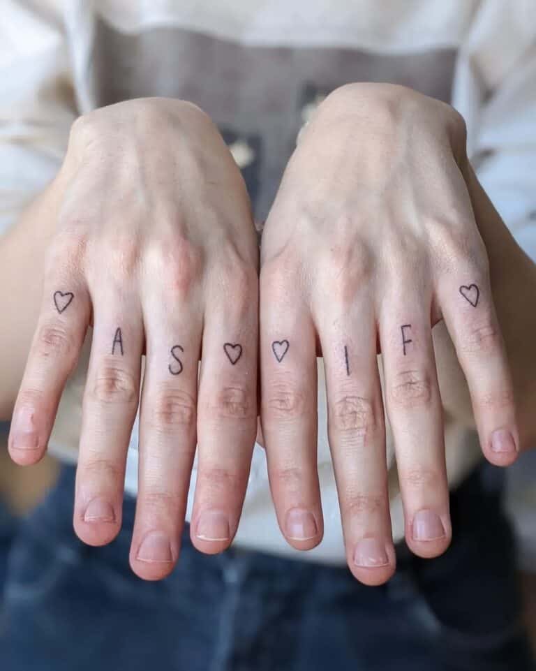 Knuckle Tattoo Ideas: 66 Inspiring Designs For Bold Finger Ink