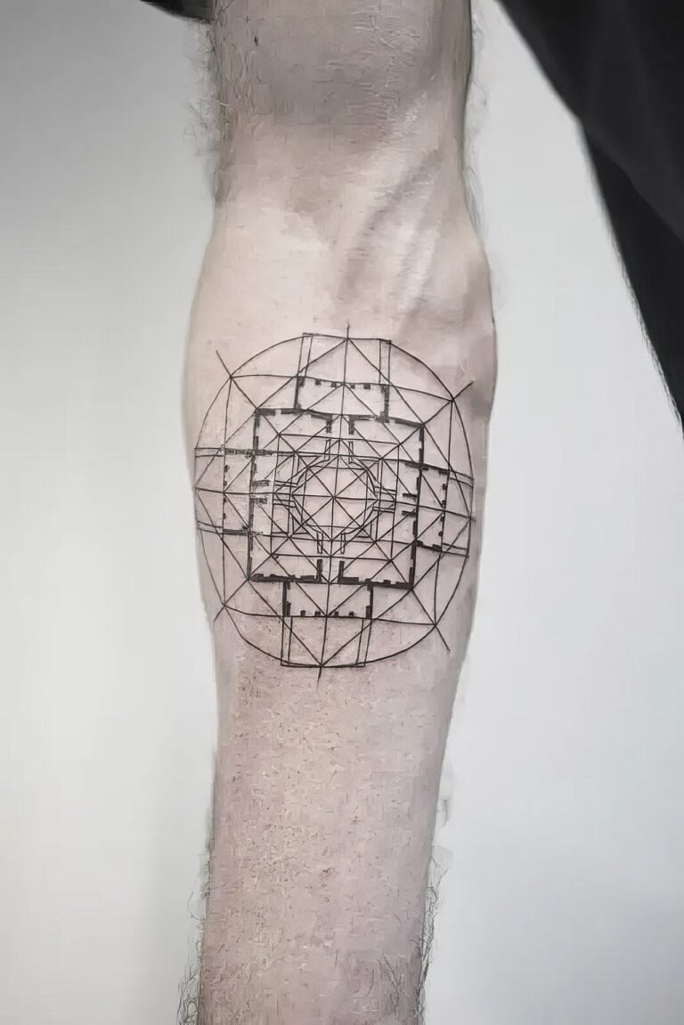Geometric Line Tattoos: 103 Breathtaking Designs You Need To See Now!