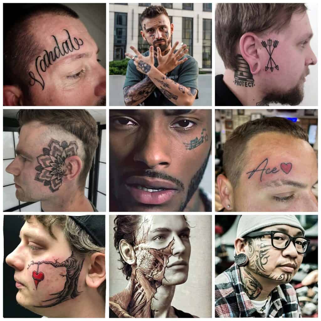 46+ Striking Face Tattoo Ideas: 7 Styles That Leave A Mark